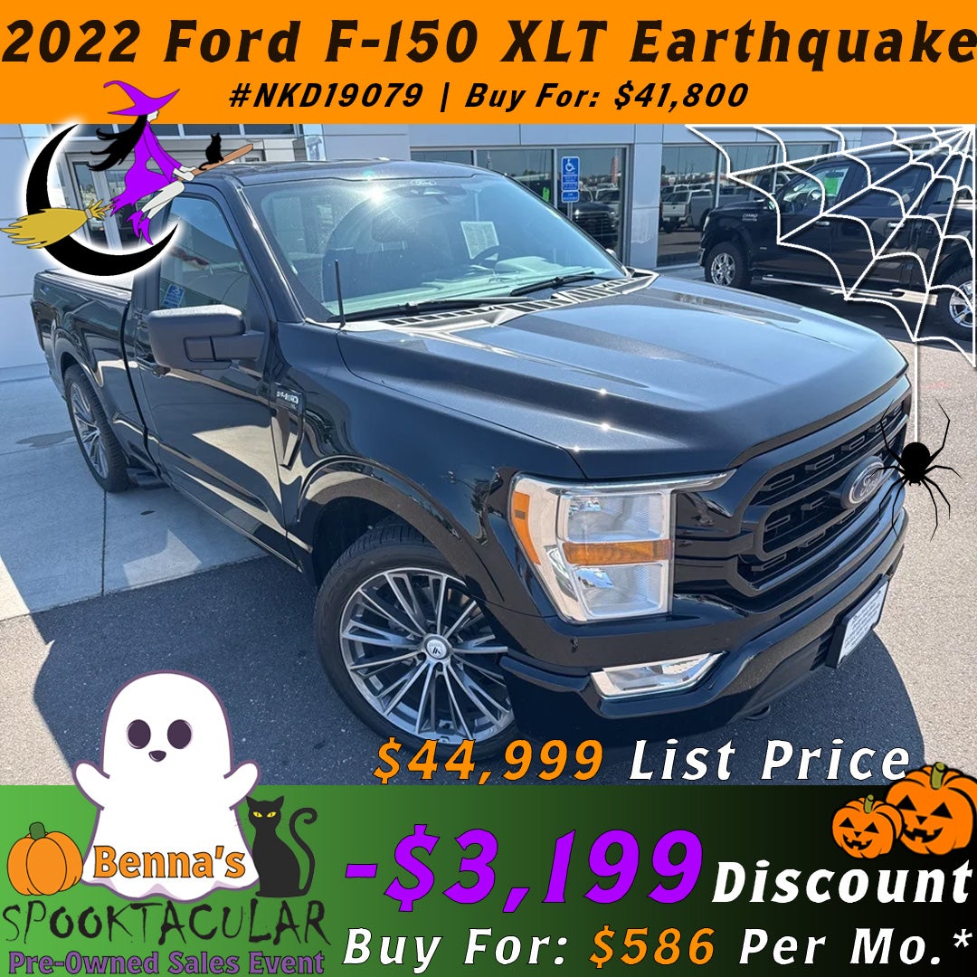 2022 Ford F-150 XL Earthquake Standard Cab 4X4 | Benna Chrysler Dodge ...